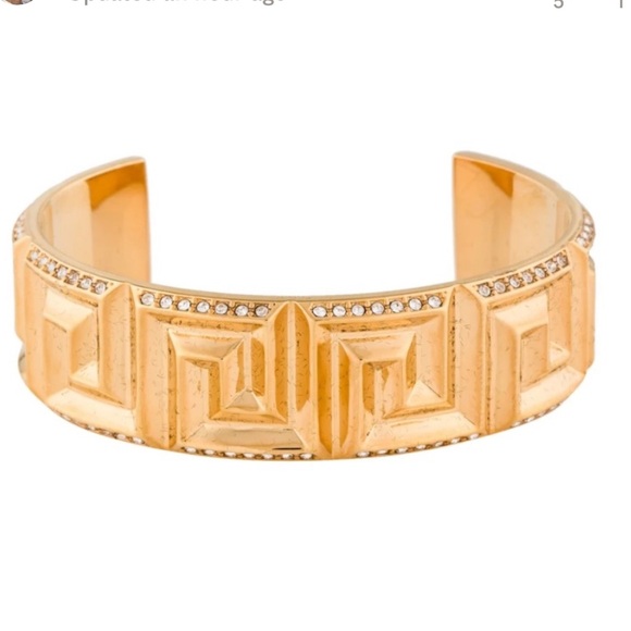 Versace | Jewelry | Versace Greca Cuff | Poshmark